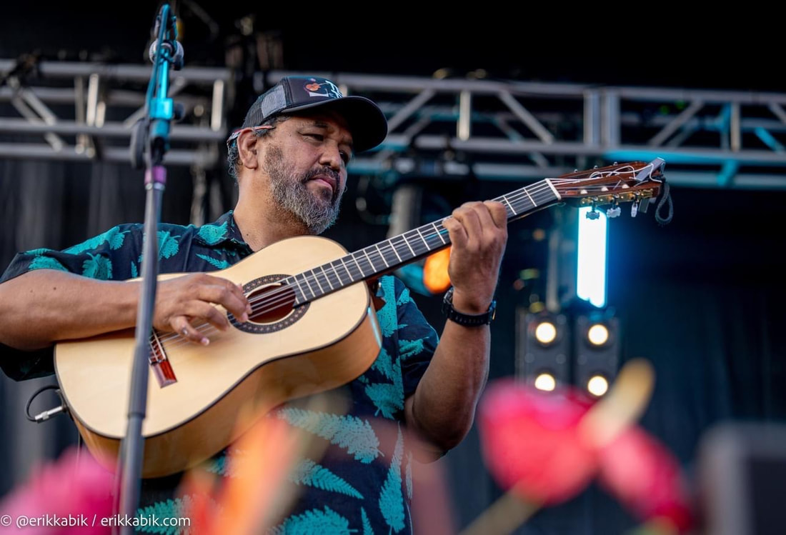 Multi Hōkū winning slack key guitarist Kawika Kahiapo performs in ...